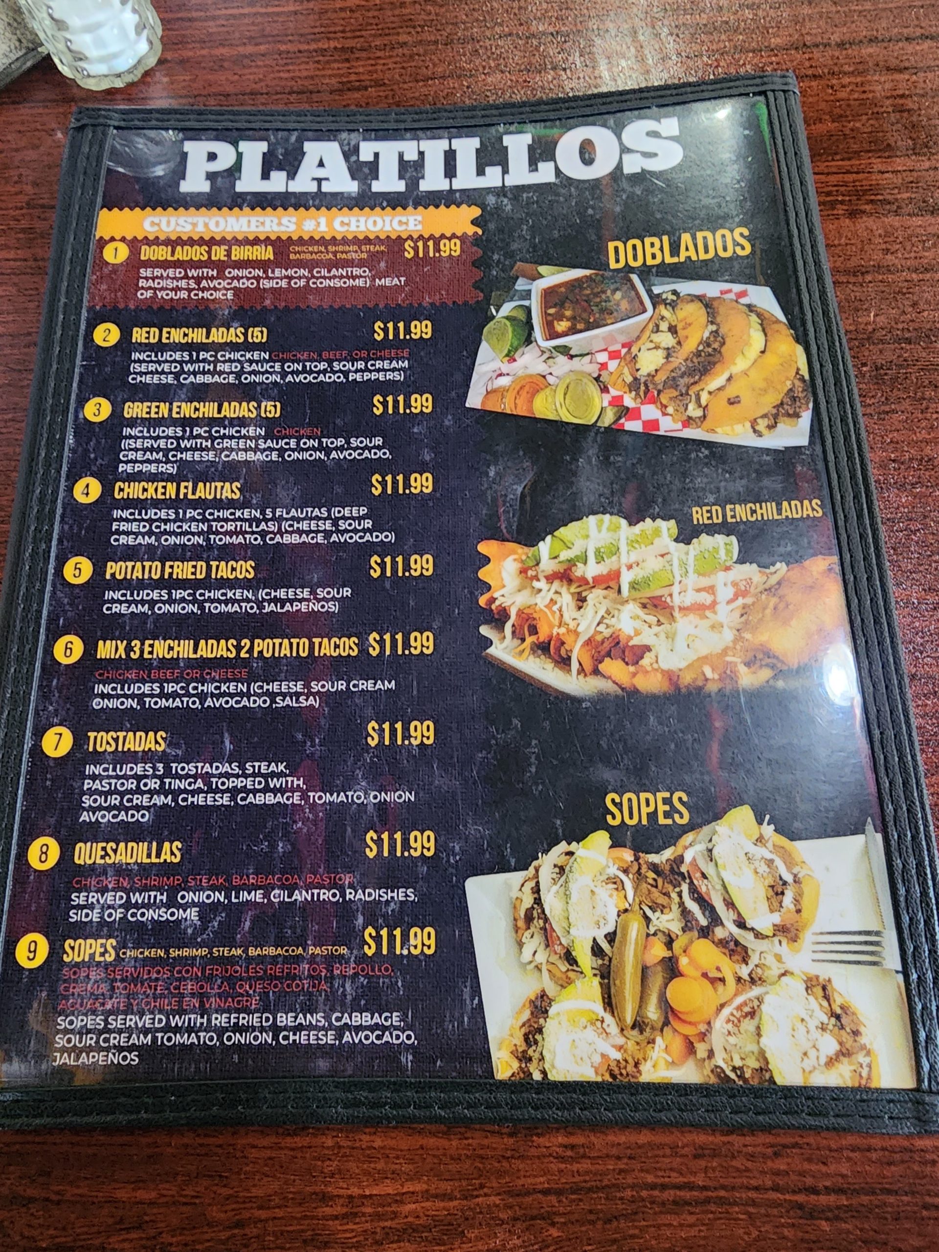 Ruby's Mexican Restaurant Menu (update November 2025)